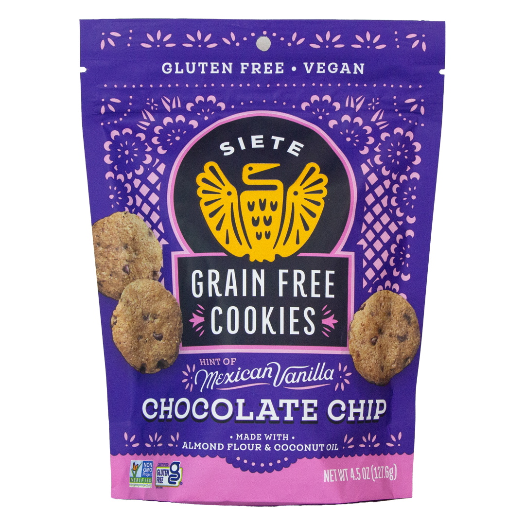 Siete - Chocolate Chip Grain Free Cookies – Bioshackstore.com