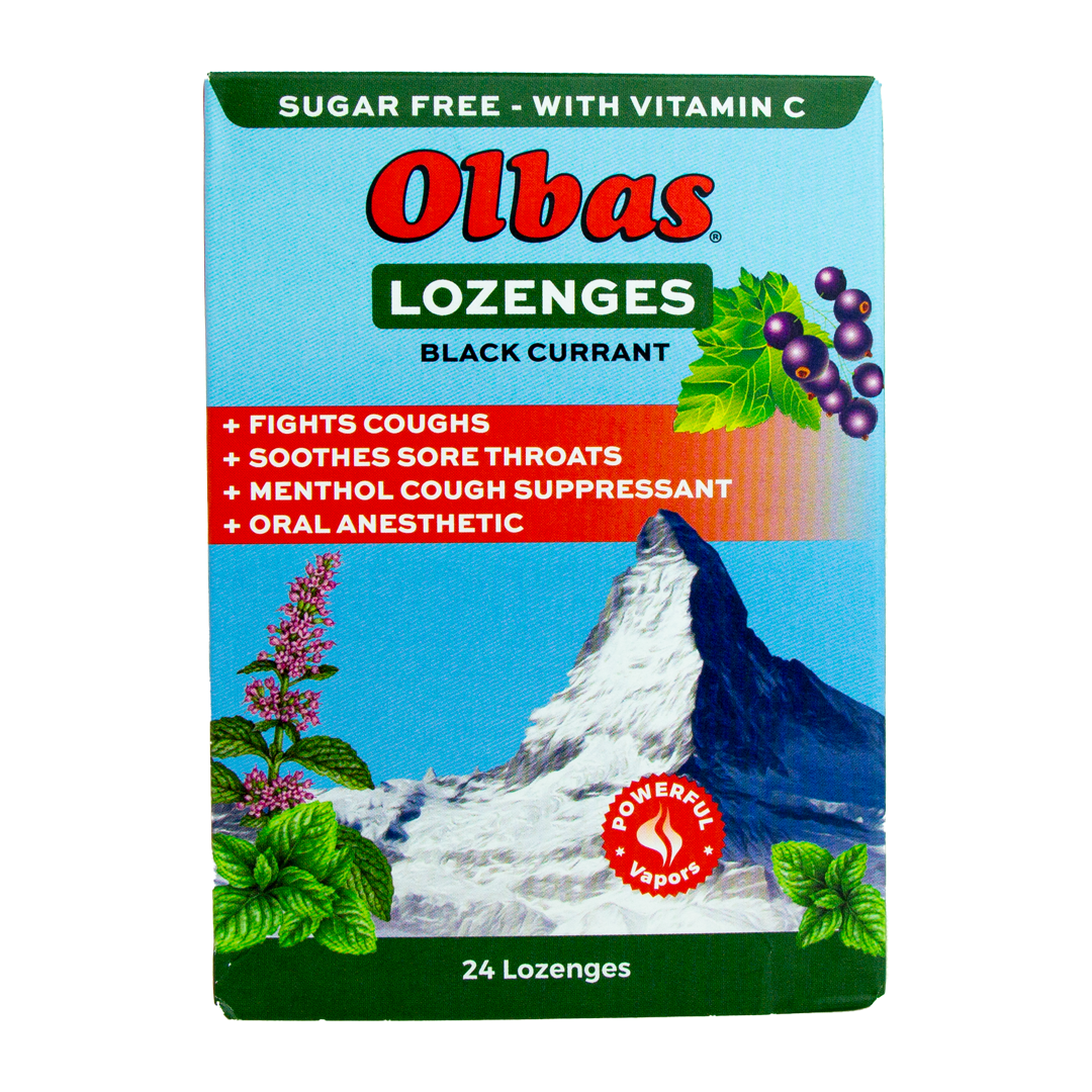 Olbas - Black Currant Lozenges – Bioshackstore.com