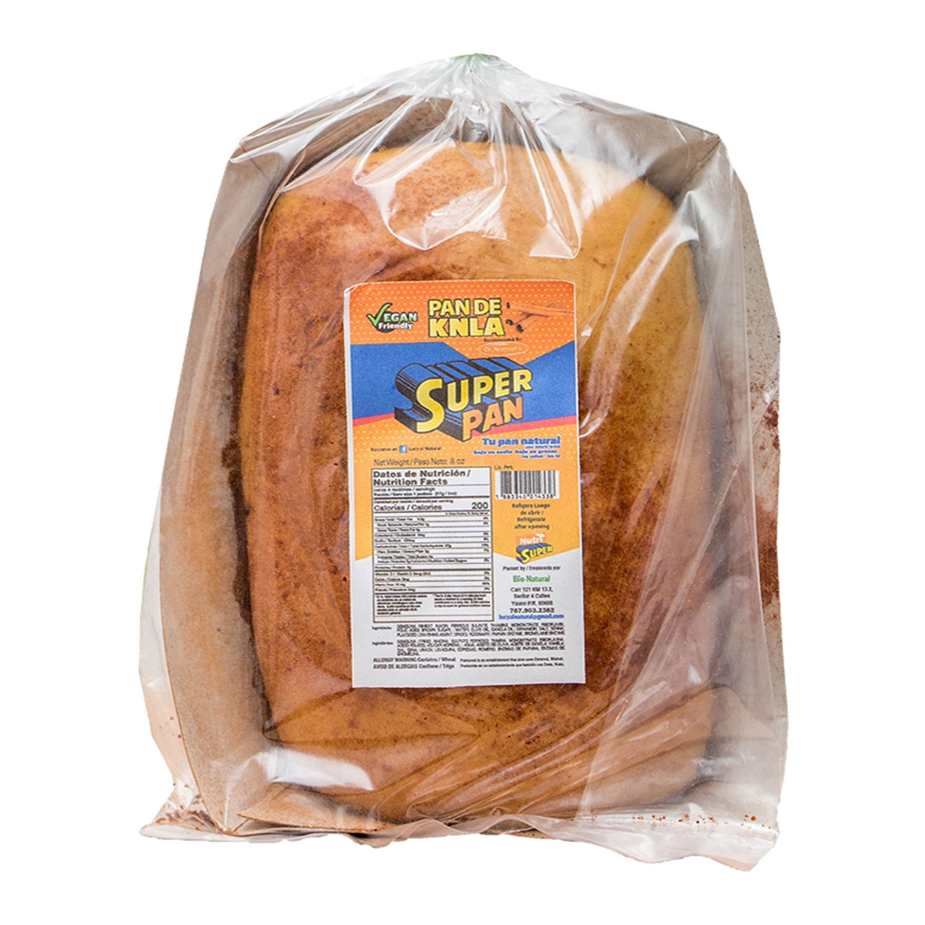 Super Pan - Pan de Canela (In Store Pickup Only) – Bioshackstore.com
