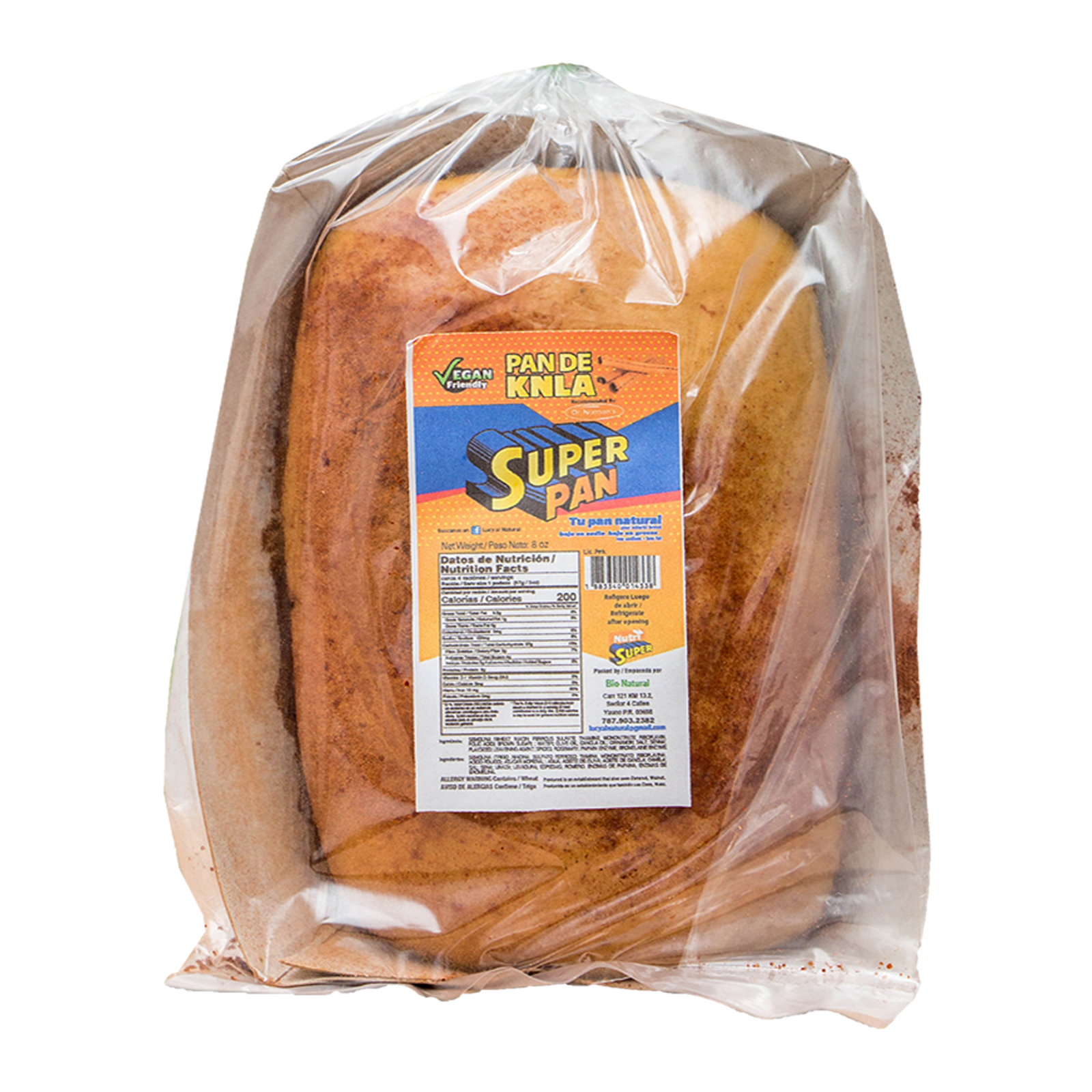 Super Pan - Pan de Canela (In Store Pickup Only) – Bioshackstore.com