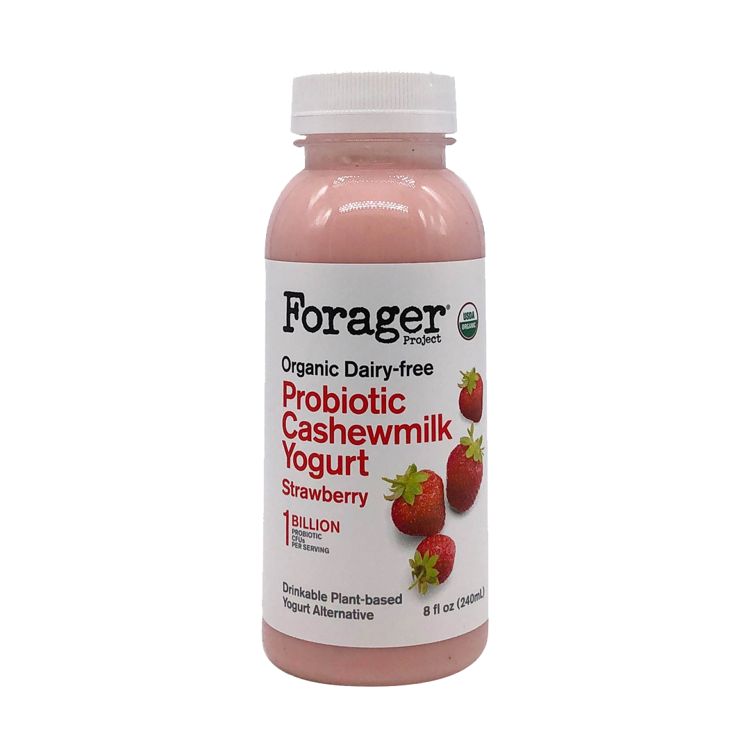 Forager Project - Organic Probiotic Cashewmilk Yogurt - Strawberry (8o ...