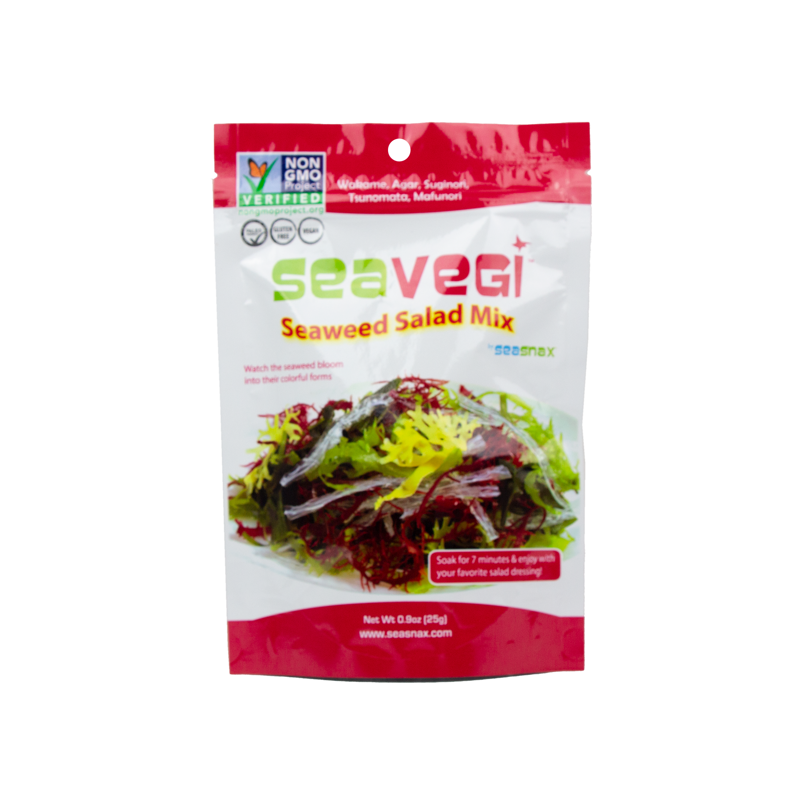 Sea Snax -Sea Vegi Seaweed Salad Mix – Bioshackstore.com