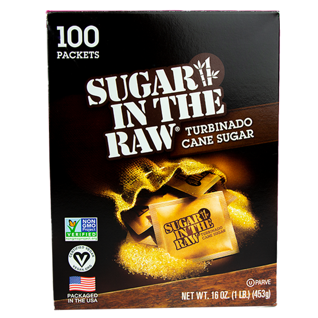 Sugar in the Raw 100 Packets (16 oz.) – Bioshackstore.com